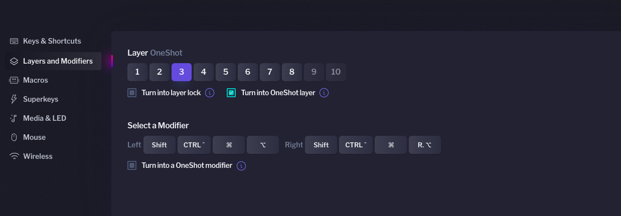 How to create and access layers – Dygma Help Center